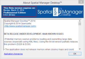 Spatial Manager Desktop™ 0.9.8 (beta) released today - Blog