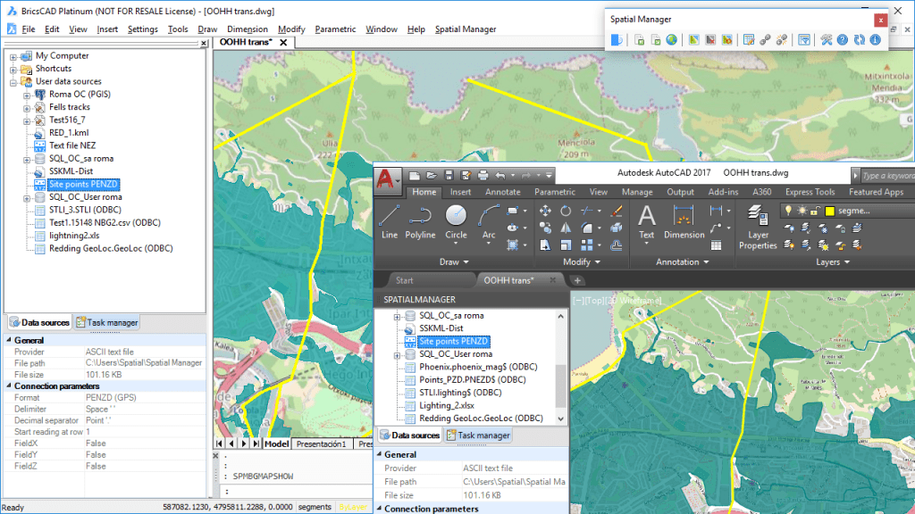 Publishing Your Drawing Or Map In Google Earth one Click 